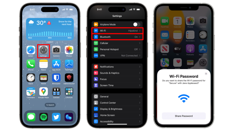 How To Share Wi-Fi Access with Guests on iOS 16