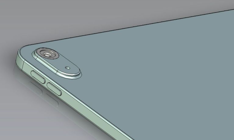 New Renders Show Upcoming 12.9-inch iPad Air with Redesigned Cameras