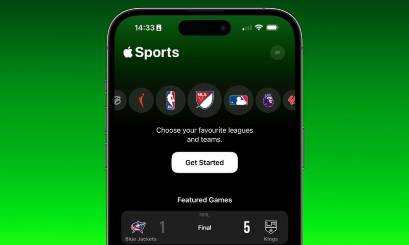 'Apple Sports' Hits the App Store