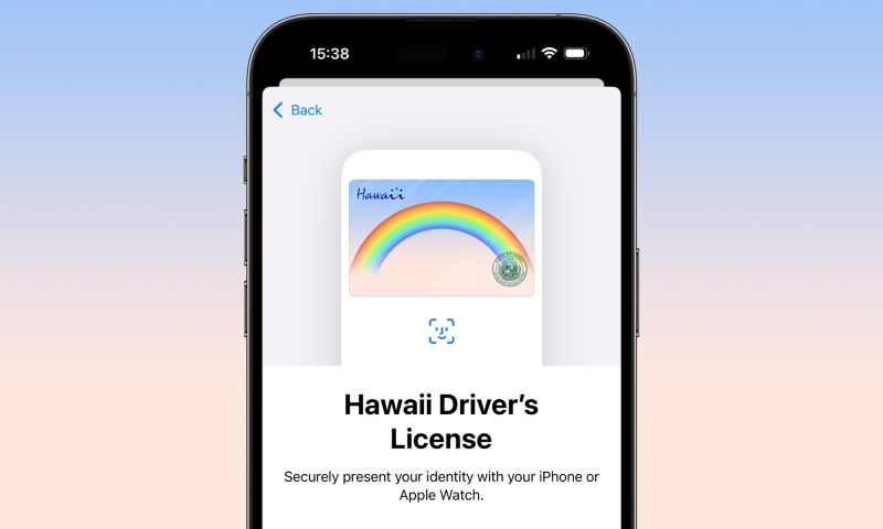 Aloha! Apple’s Digital Driver’s Licenses Come to Seventh US State