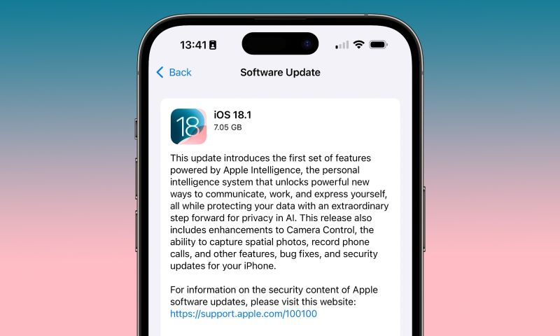 The iOS 18.1 Release Candidate Has Arrived for Beta Testers