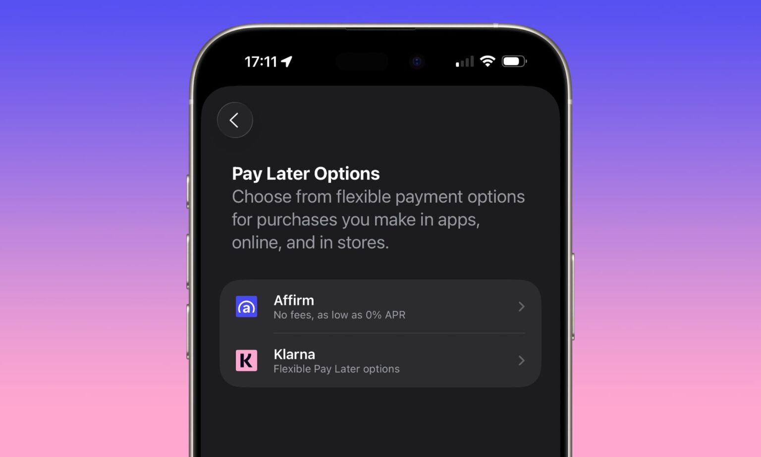 Apple Integrates 'Pay Later' Option Directly into Wallet App