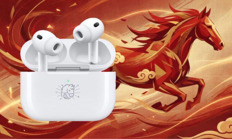 Apple Rolls Out Festive AirPods Pro 3 for Lunar New Year